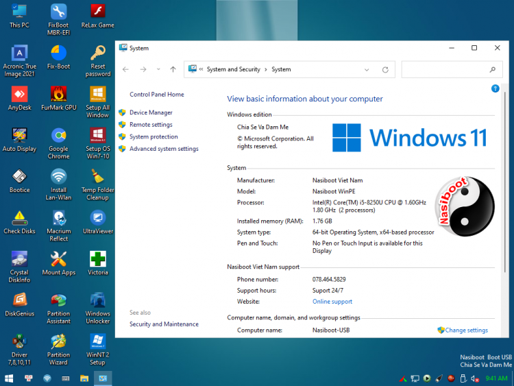 NASIBOOT WinPE English